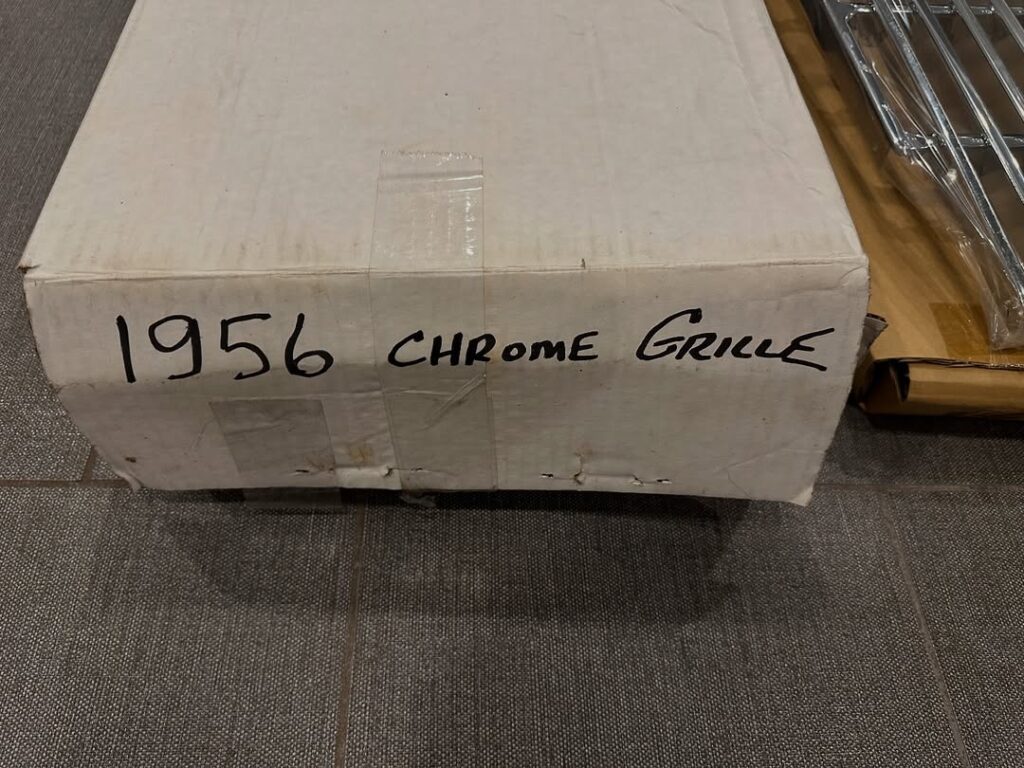 Buy 1956 Chevy Passenger Car Front Grill - Triple Chrome Plated